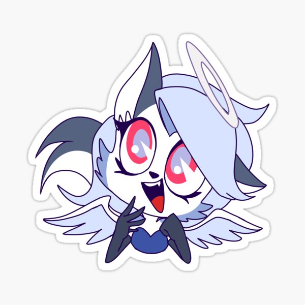 "Solo Angel Loona (Helluva Boss)" Sticker for Sale by EMositeCC | Redbubble
