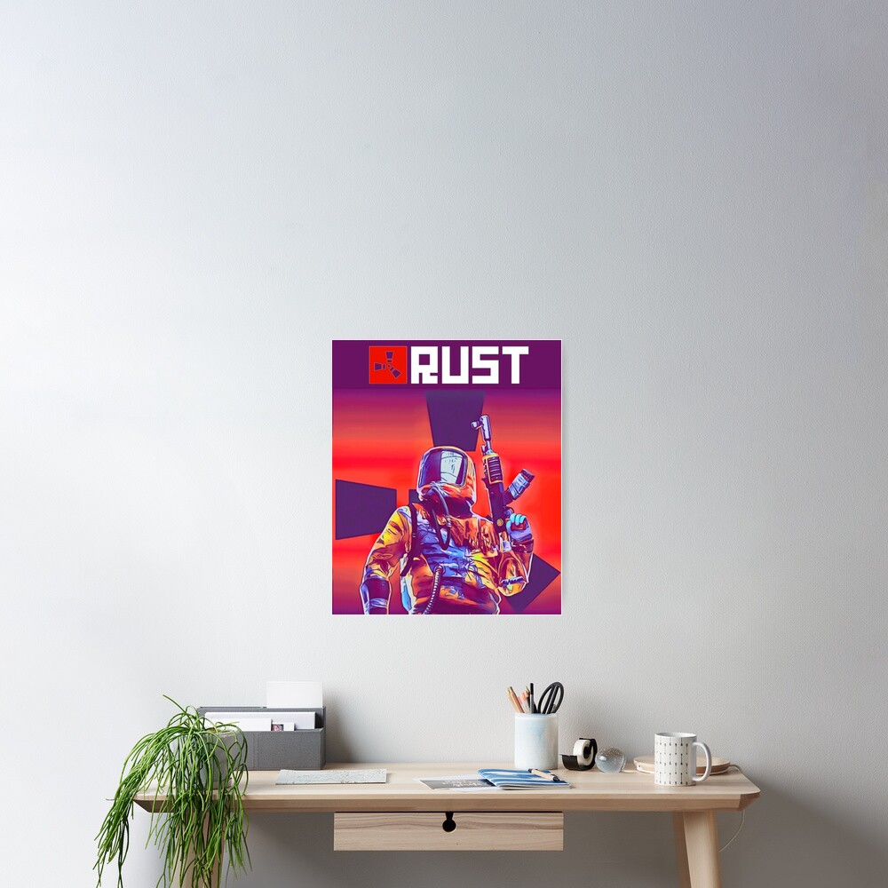 "Rust Game Poster" Poster for Sale by elisewalkert | Redbubble