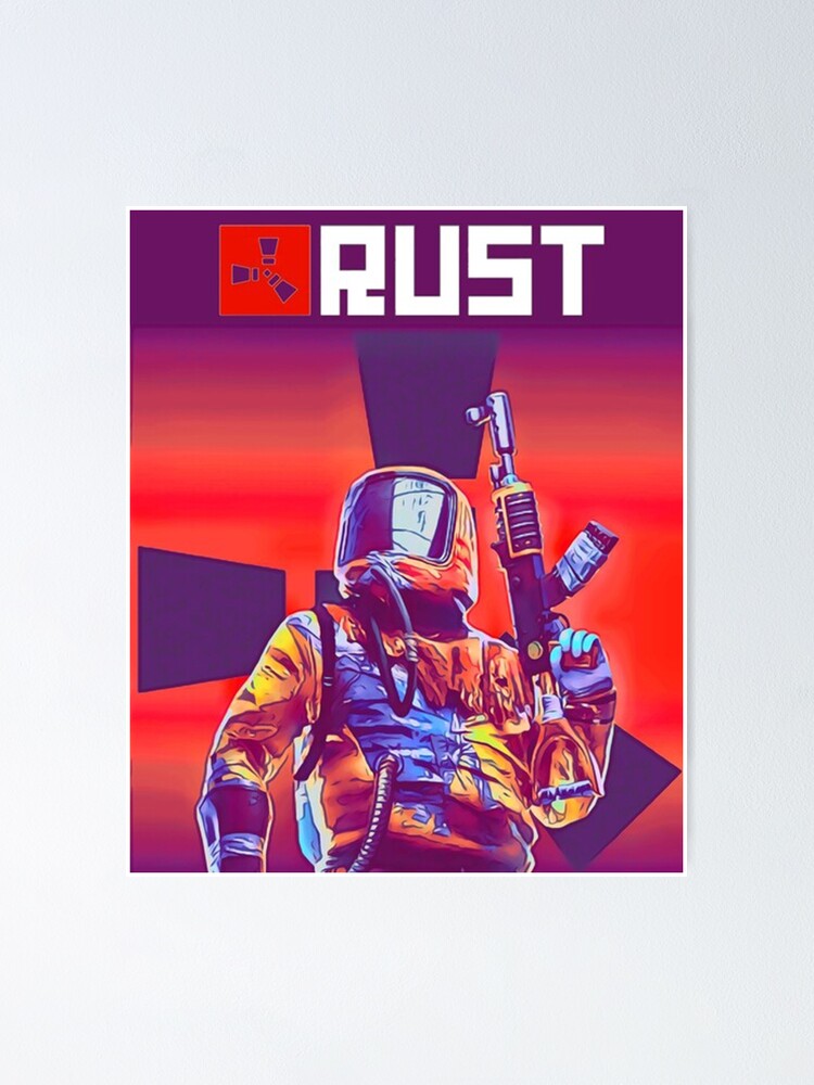 "Rust Game Poster" Poster for Sale by elisewalkert | Redbubble