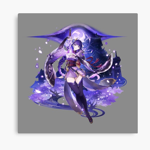 "Genshin Impact - Raiden Shogun Official Character Wish - Gacha Splash ...