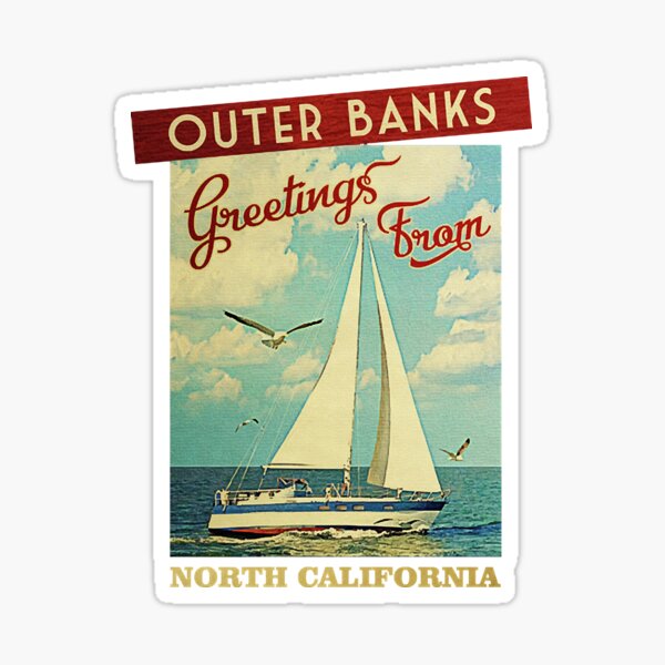 "Outer banks - north carolina" Sticker for Sale by AnneHarmon | Redbubble