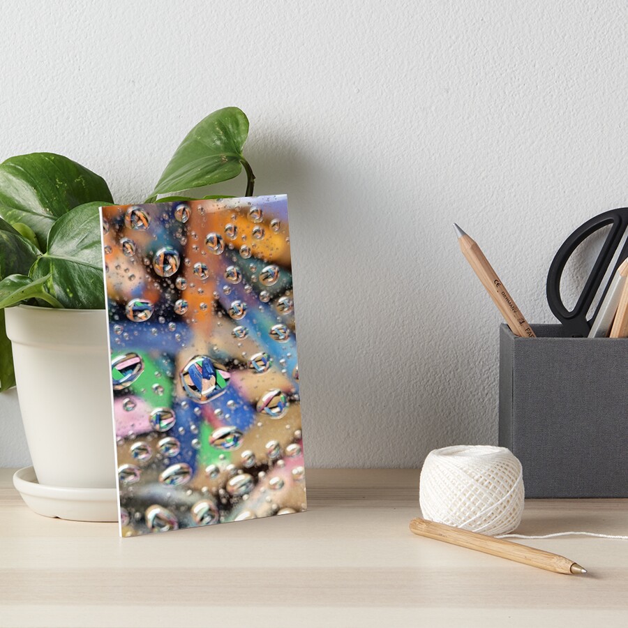 "Drops of Color" Art Board Print for Sale by BlueStreetArtz | Redbubble