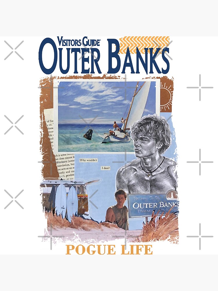 Póster «Pogue Life - Outer Banks Retro» de AnneHarmon | Redbubble