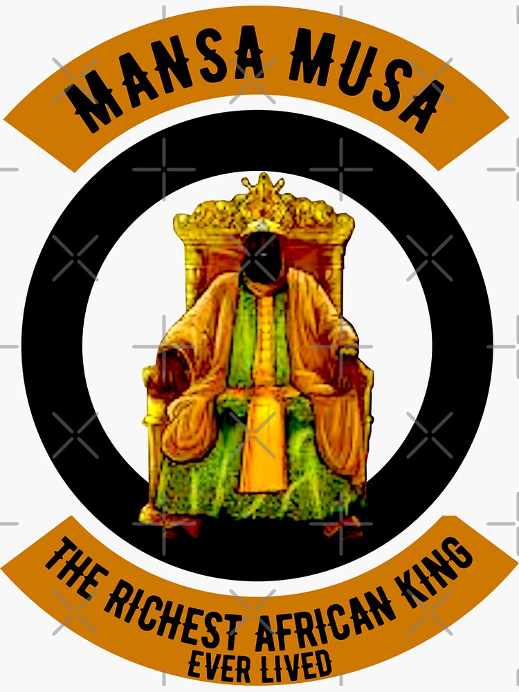 "African king mansa musa" Sticker for Sale by maarifa | Redbubble
