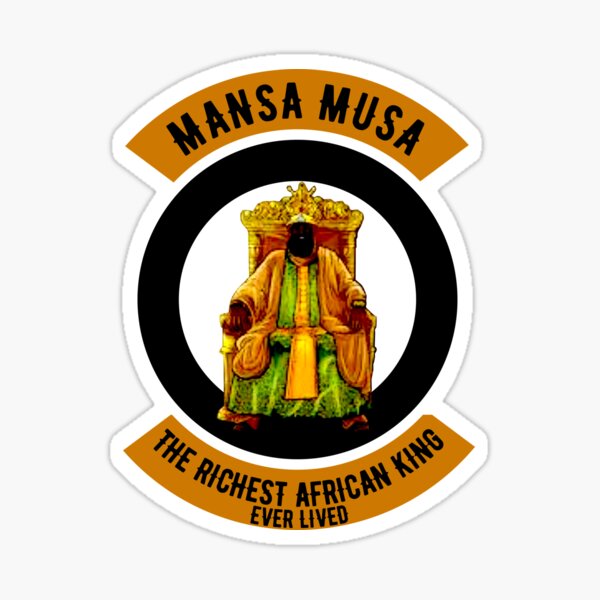 "African king mansa musa" Sticker for Sale by maarifa | Redbubble