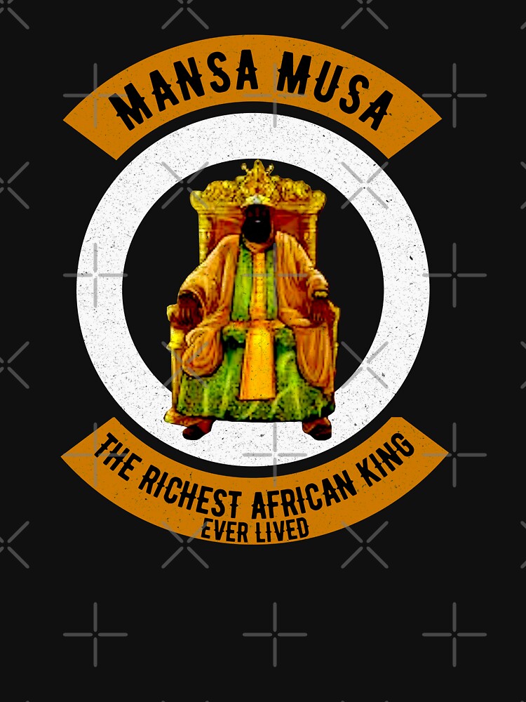 "African king mansa musa" T-shirt for Sale by maarifa | Redbubble ...