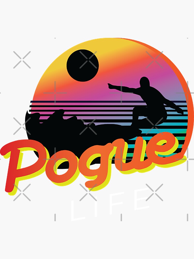 "Pogue Life" Sticker by AnneHarmon | Redbubble