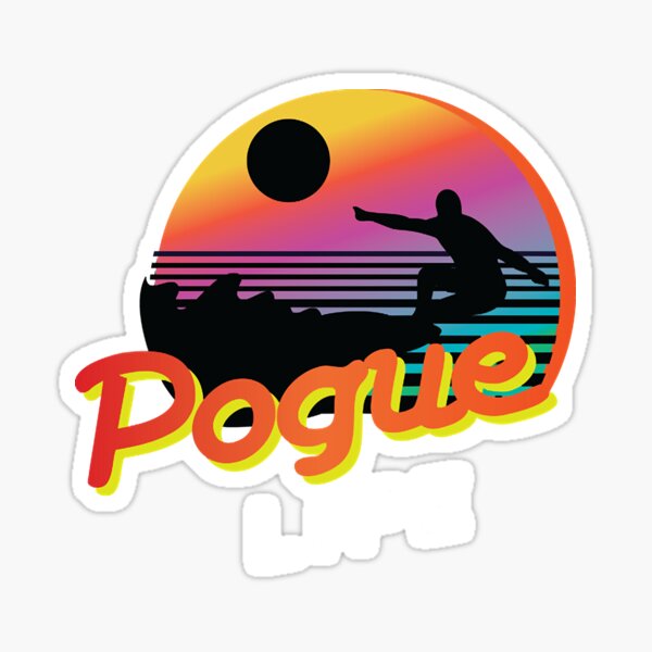 "Pogue Life" Sticker by AnneHarmon | Redbubble