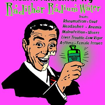 "Radithor!" Sticker for Sale by Sunshone2 | Redbubble