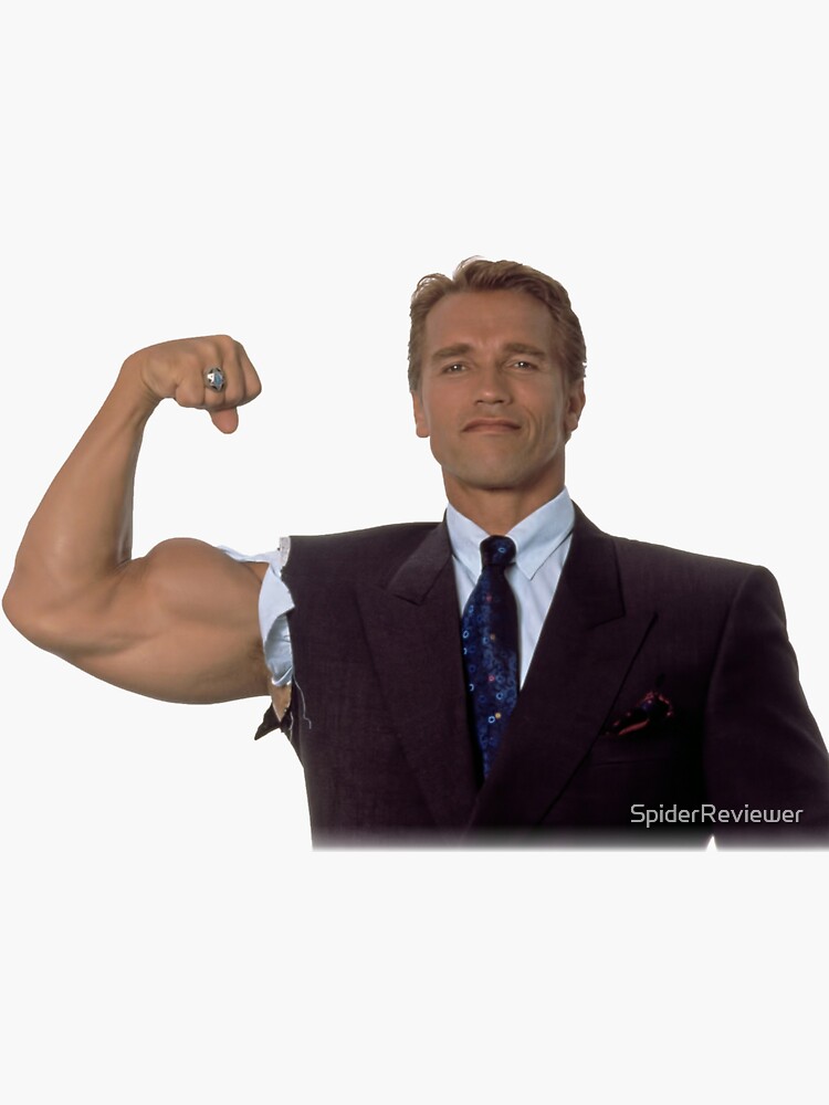 "Arnold Schwarzenegger - The Governator" Sticker for Sale by ...
