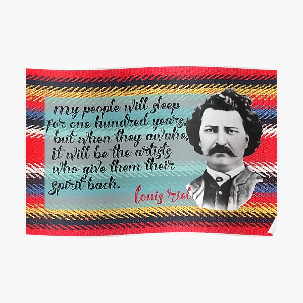 "Riel Quote Artist" Poster by Jenannbrown | Redbubble