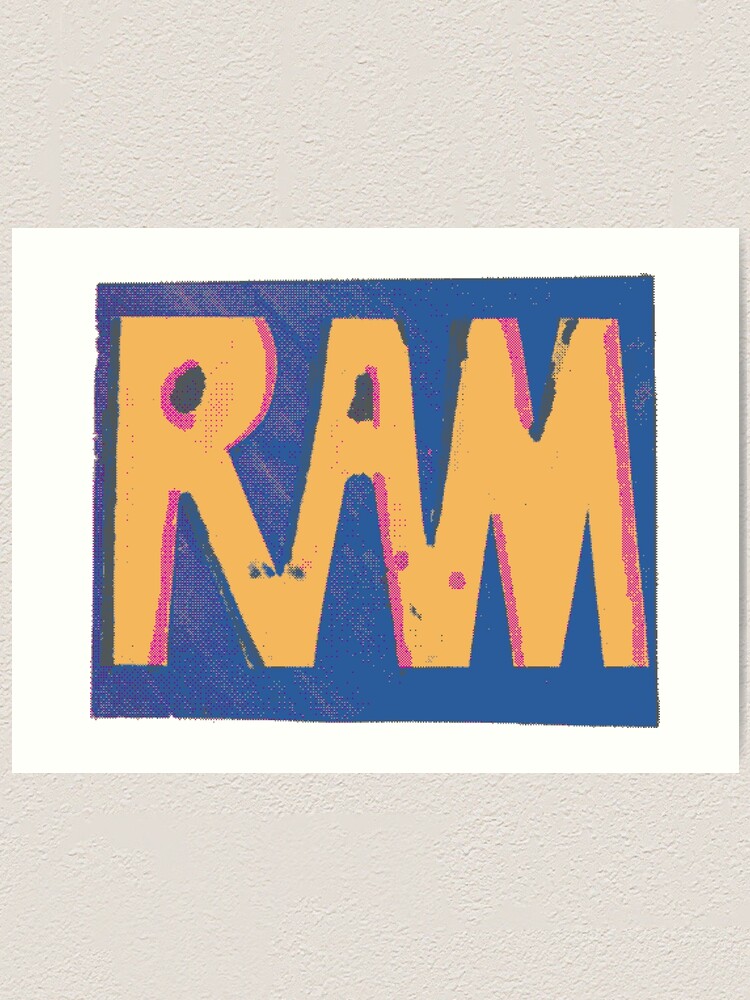 "RAM pixel" Art Print for Sale by foalonthehill | Redbubble