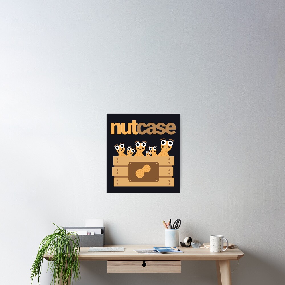 "nutcase (crazy people) design with peanut cartoon characters. Nutcases ...