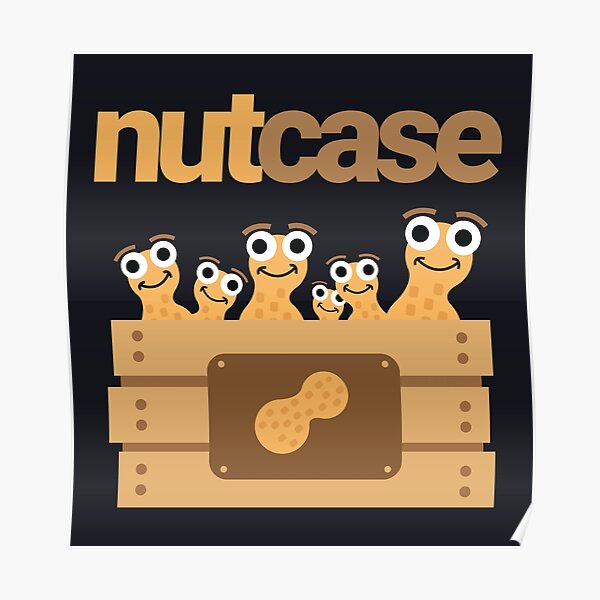 "nutcase (crazy people) design with peanut cartoon characters. Nutcases ...