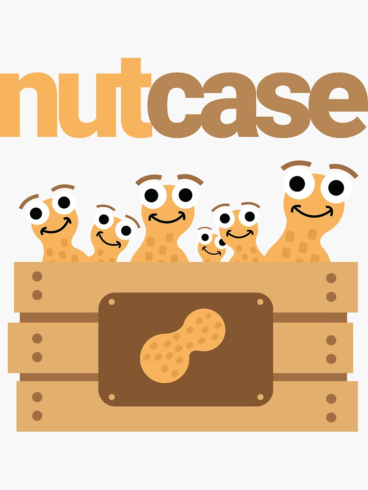 "nutcase (crazy people) design with peanut cartoon characters. Nutcases ...