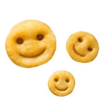 "Smiley Face Fries" Sticker for Sale by avesg | Redbubble
