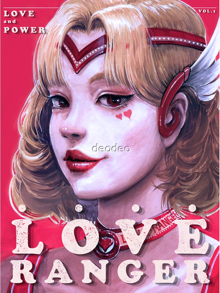 "Love ranger vol.1 " Sticker for Sale by deodeo | Redbubble