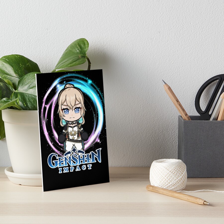 "Genshin Impact x Jean Chibi" Art Board Print for Sale by rmanong ...