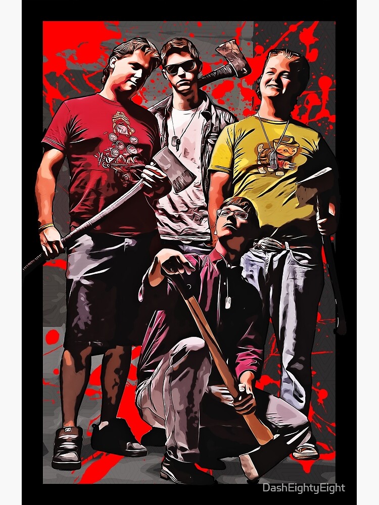 "Axe Brothers" Poster for Sale by DashEightyEight | Redbubble