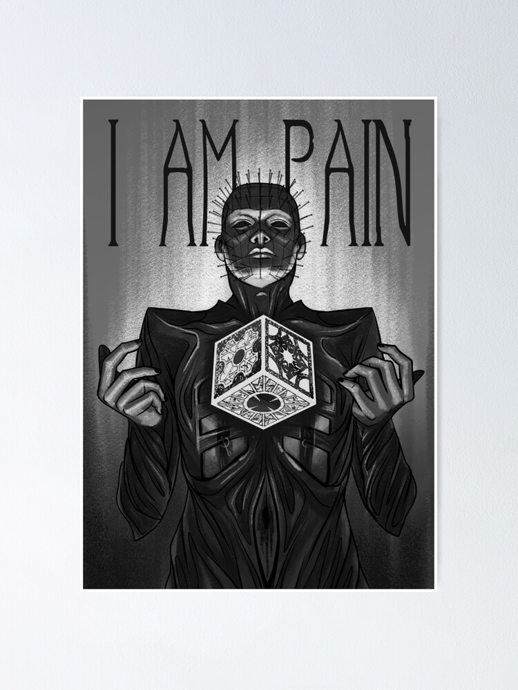 "Hellraiser. Pinhead. Fanart." Poster for Sale by SanuokGevitter ...
