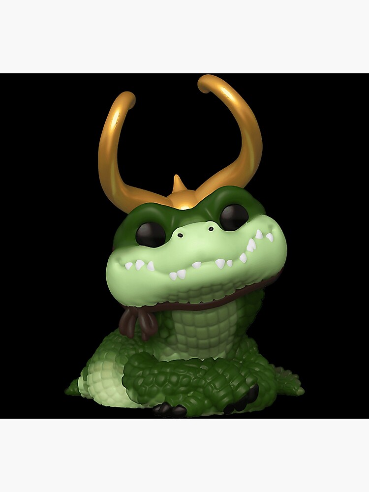 Lámina fotográfica «Loki Gator Alligator Loki Croki Cocodrilo Dios de ...