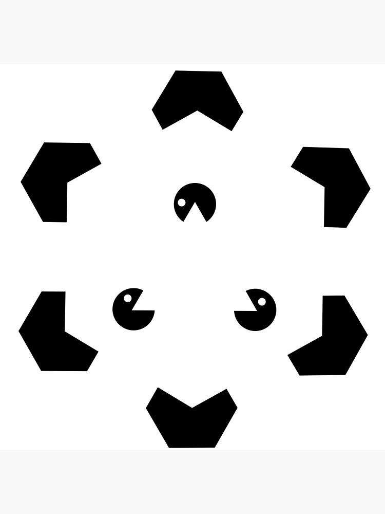 "hidden triangle and Hexa" Art Print for Sale by aiederini | Redbubble