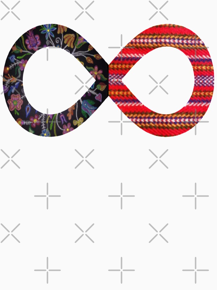 "Métis Infinity" T-shirt for Sale by Jenannbrown | Redbubble | sash t ...