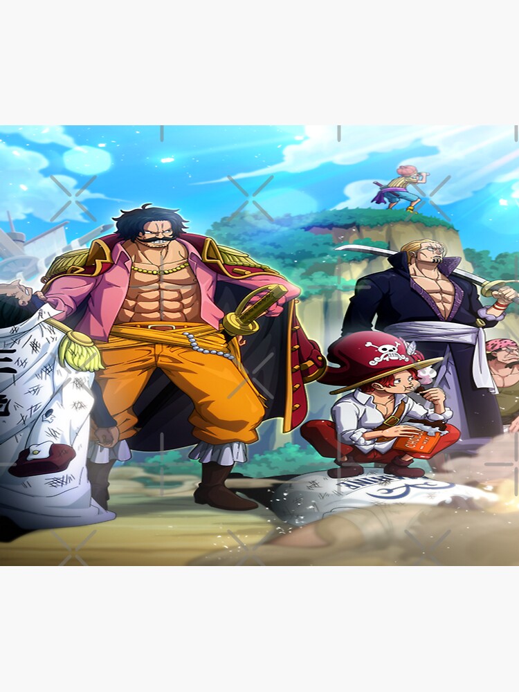 "Gold Roger crew" Sticker for Sale by Mattfly86 | Redbubble