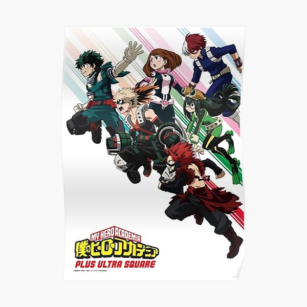 "BNHA" Poster for Sale by RaghadShop | Redbubble