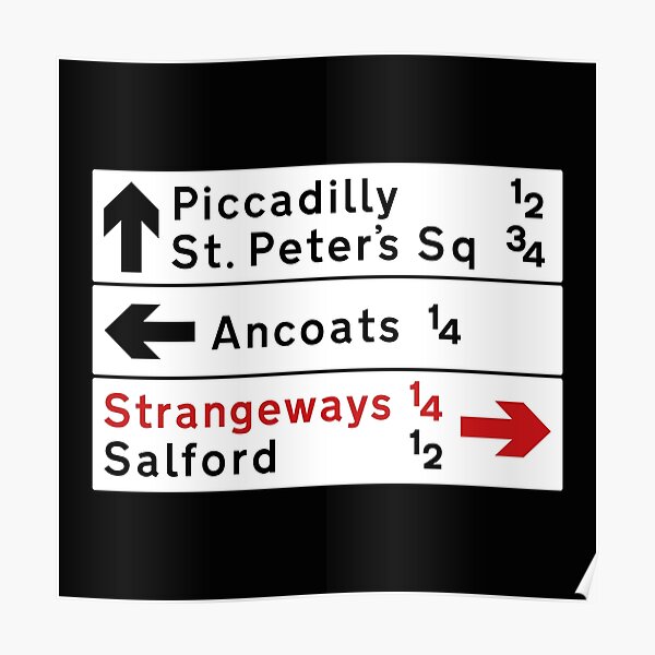 "Strangeways" Poster by ewartefacts | Redbubble