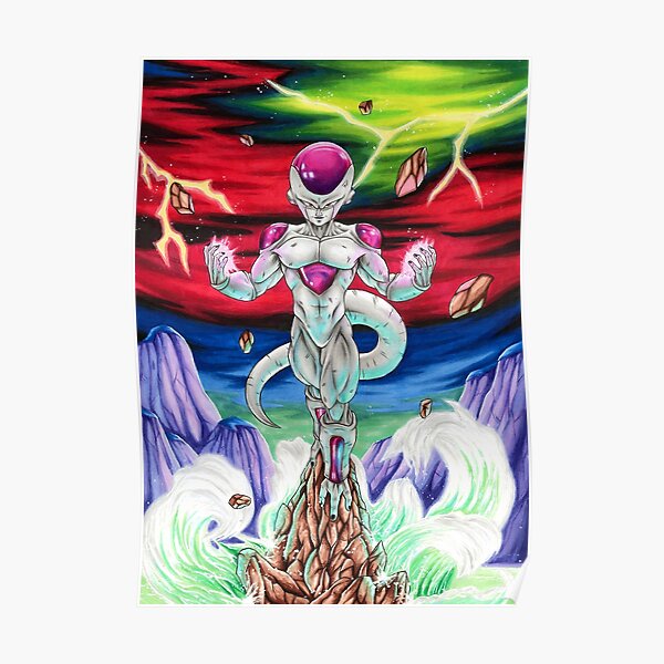 "Lord Frieza" Poster for Sale by Abyllion-art | Redbubble