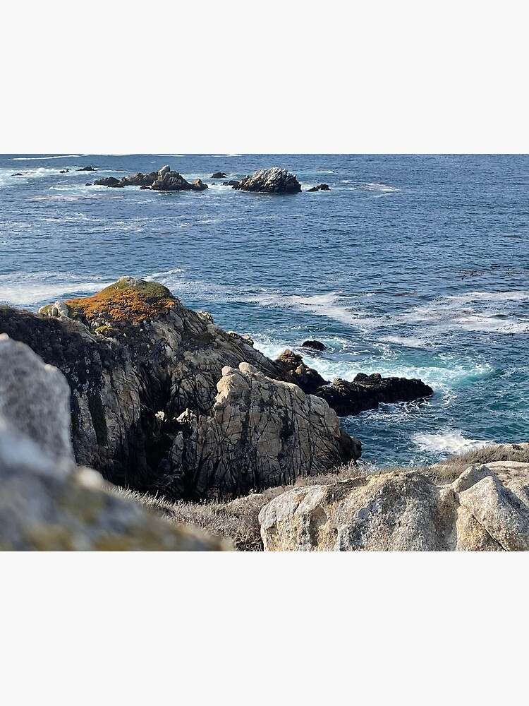 "Rocky Blue Beach" Poster for Sale by OlympicImages | Redbubble