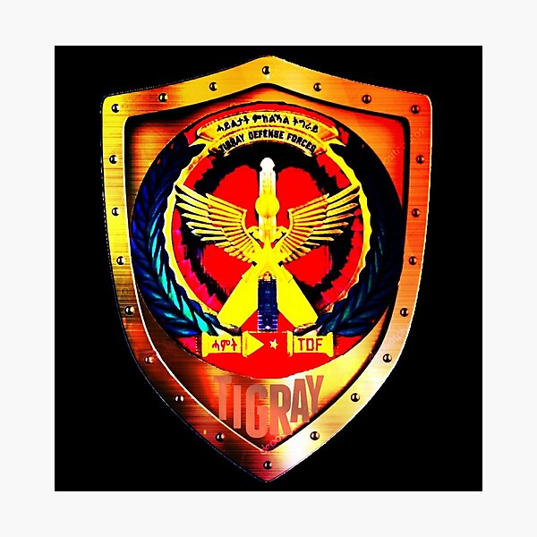 "TDF TIGRAY DEFENCE FORCES ⭐Official LOGO SHIELD Bl2 Tigrai Tigraway ...