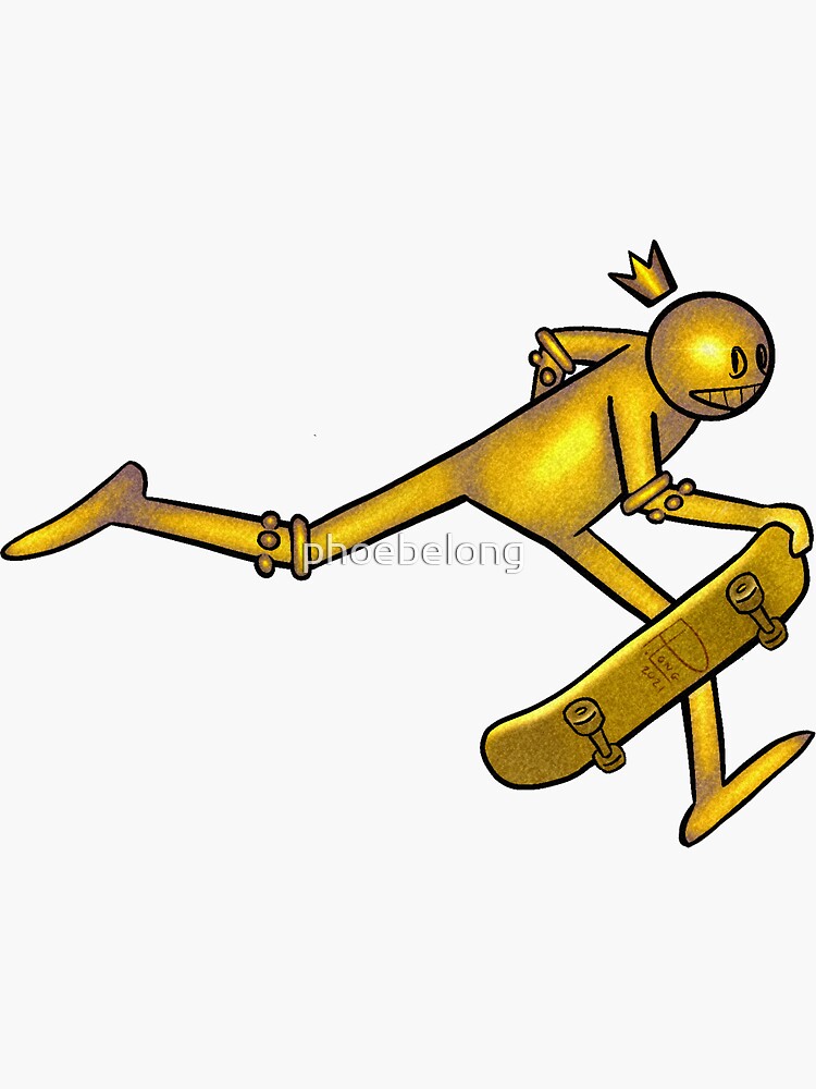 "Midas Touch" Sticker for Sale by phoebelong | Redbubble