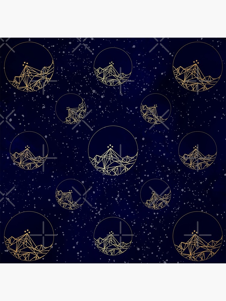 "The Night Court Symbol Starry Sky Pattern" Poster for Sale by ...