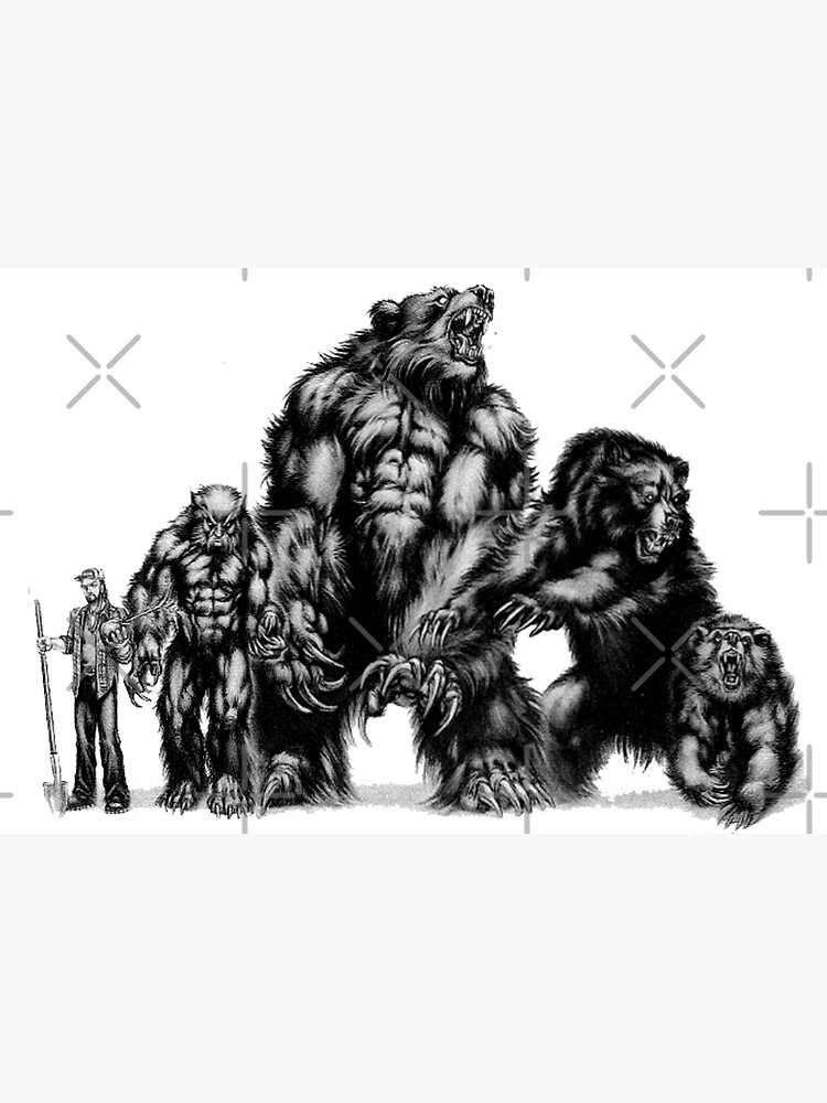 "Werewolf five forms Gurahl" Poster by Logansgeek | Redbubble