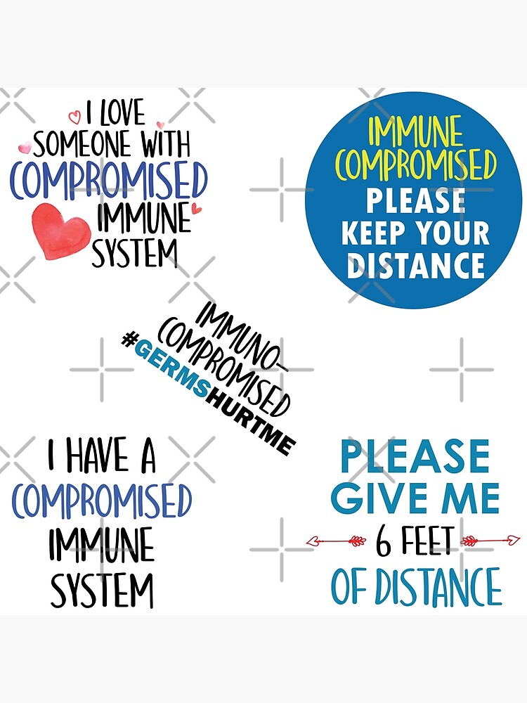 "Immune Compromised Essential Pack" Poster by ArcticDreams | Redbubble