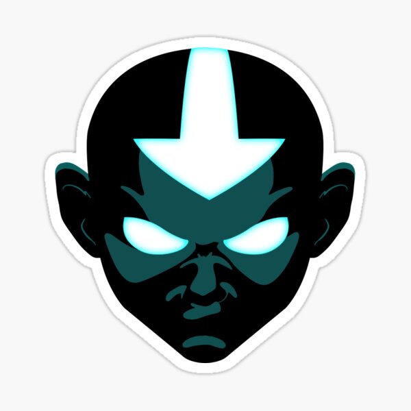 "Avatar state" Sticker by victor-fgs | Redbubble