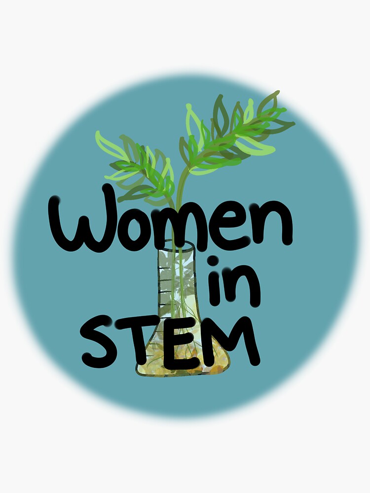 "Women in Stem" Sticker by CCardonaColberg | Redbubble