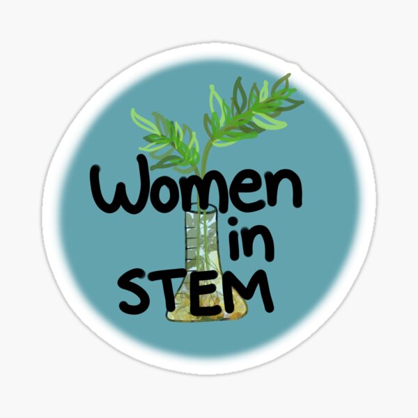 "Women in Stem" Sticker by CCardonaColberg | Redbubble