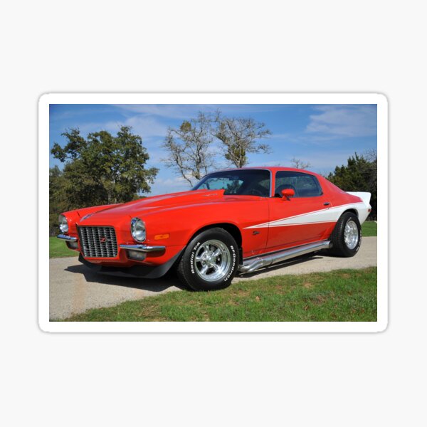 "Chevy 67 Camero" Sticker for Sale by Heatherflower21 | Redbubble