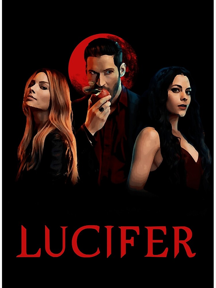 "Lucifer colorful poster style " Photographic Print for Sale by ...