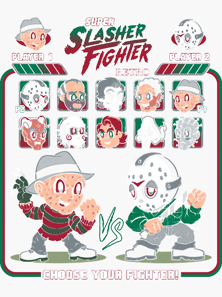 "Super Slasher Fighter - Cartoon Chibi Style - Retro Video Game ...