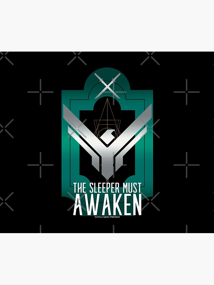 The Sleeper Must Awaken-Dune 2021-House Atreides Tapestry Designed & Sold By Yili Xu