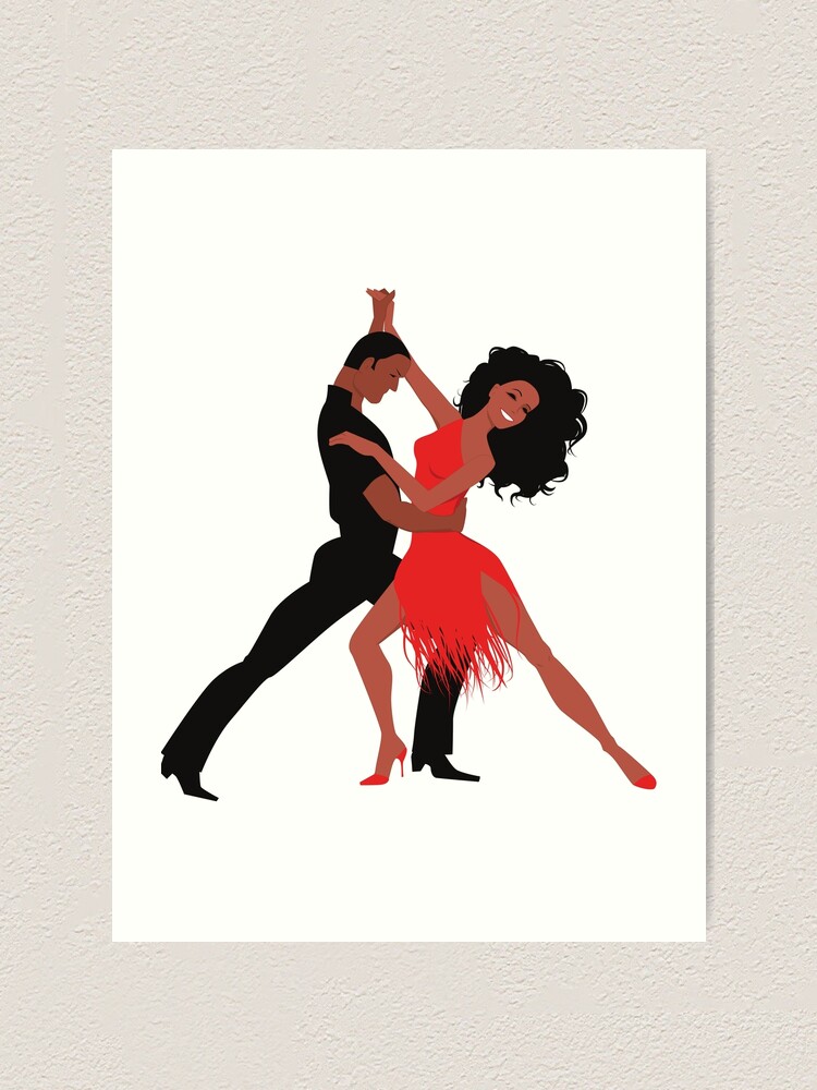 "Chacha dancers " Art Print for Sale by THEPRODESIGNERR | Redbubble