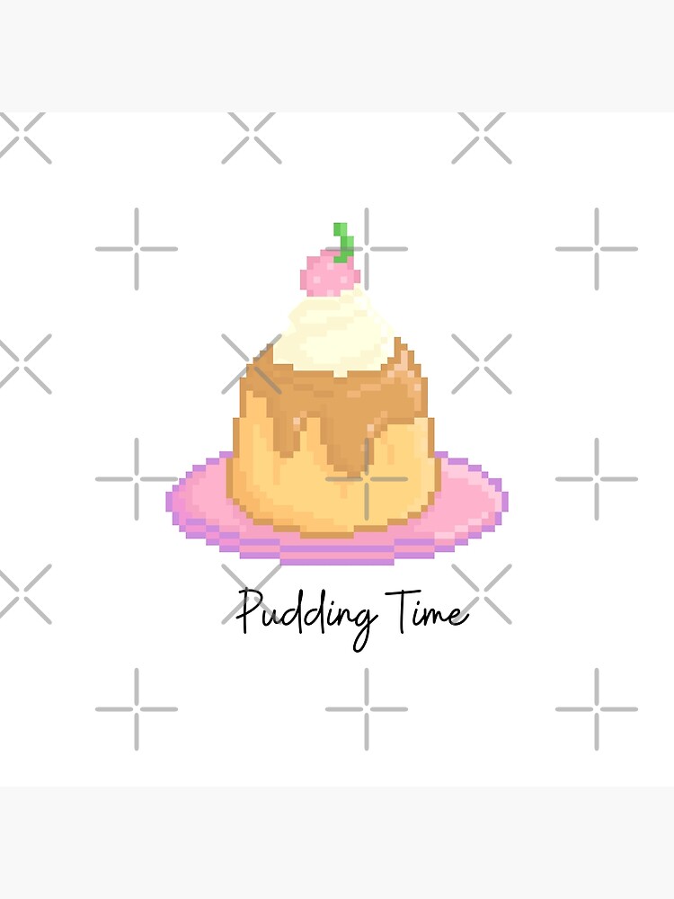 "Cute Pixel Pudding" Poster for Sale by sanashibata | Redbubble