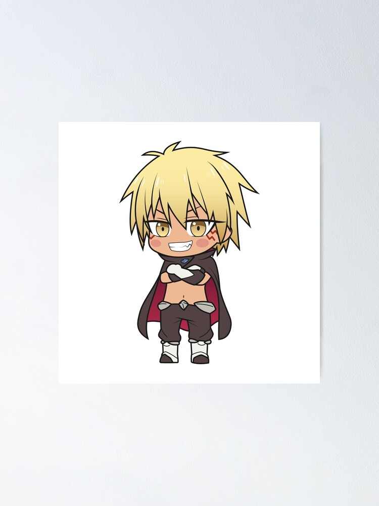 Poster « Tensura Veldora Tempête Chibi », par ChibiCheems | Redbubble