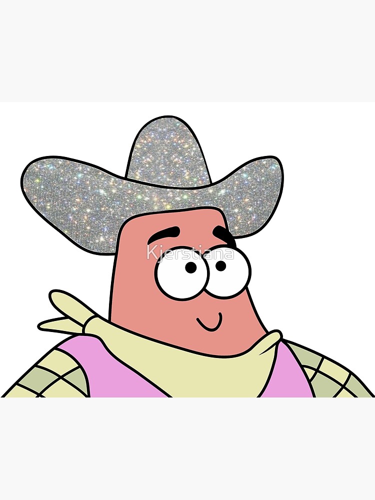 "Yeehaw Patrick Star " Poster by Kjerstiana | Redbubble