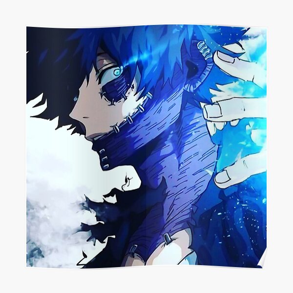 "Dabi (MHA)" Poster for Sale by Twilightthehawk | Redbubble