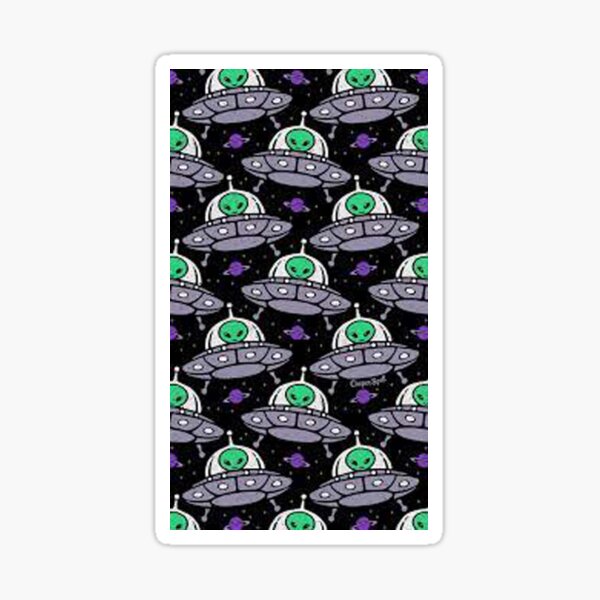 "alien" Sticker for Sale by robertpreid | Redbubble